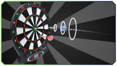 ivory > ELEKTRONICZNA TARCZA DART GRA RZUTKI LOTKI
